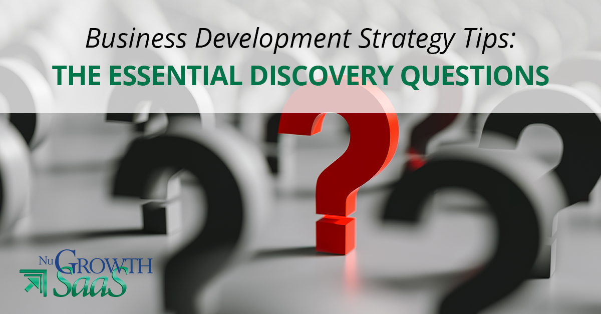 Business Development Strategy Tips: The Essential Discovery Questions ...